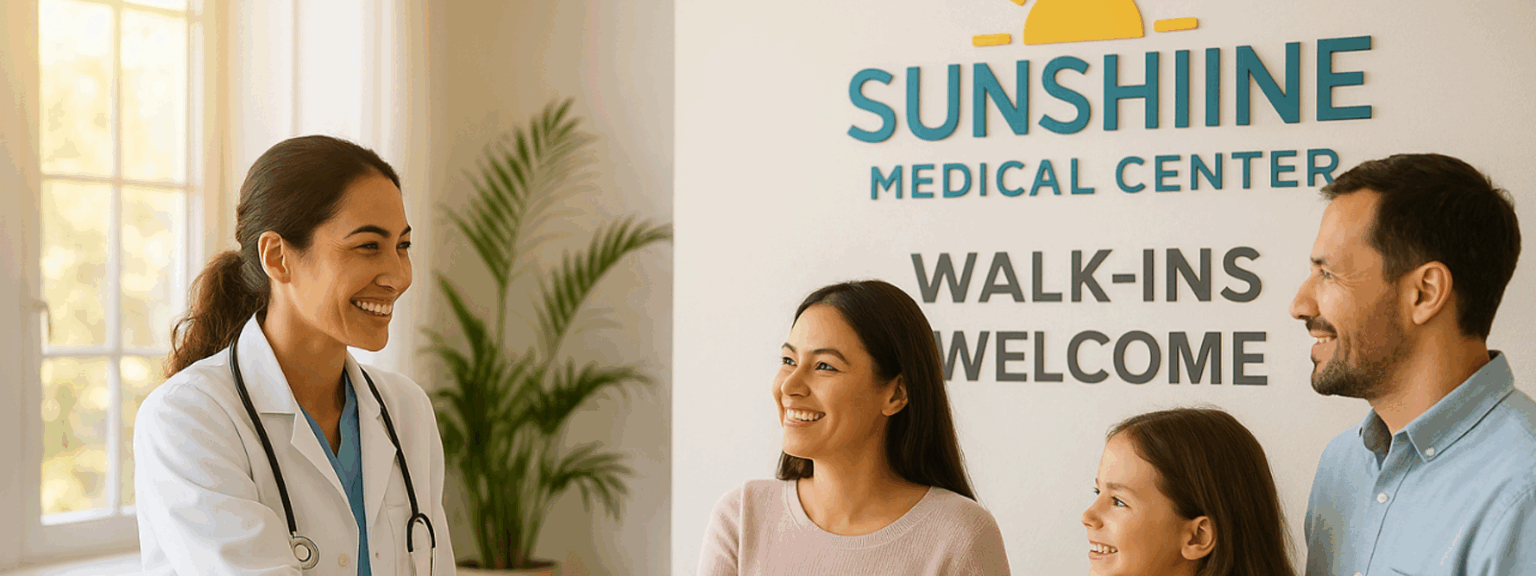 Sunshine Medical Centre – Healthcare Made Simple, Just Walk In!